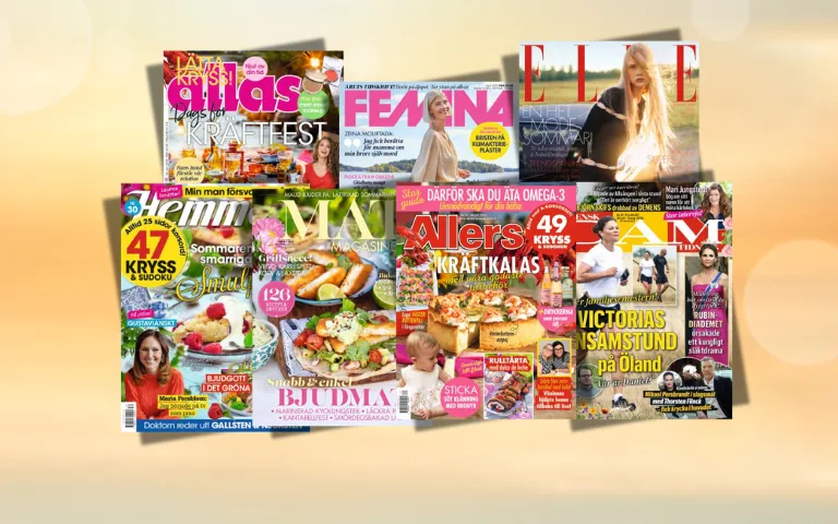 Tidningsprenumerationer på nätet - Köp tidningar på Tidningsmagasinet.se